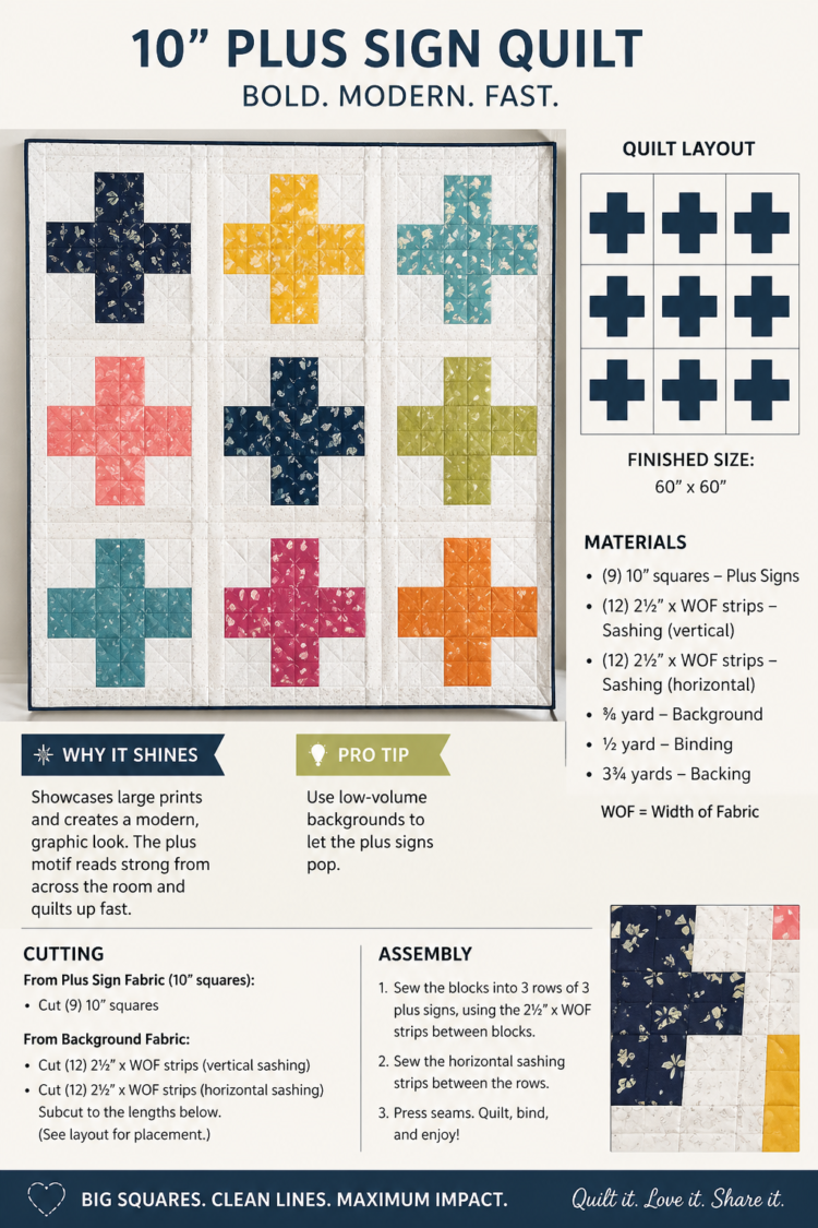 🧵 15 10 Inch Square Quilt Patterns Free - LindaHagans.com